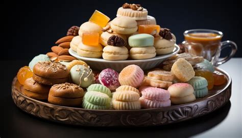 Free Ai Image Sweet Food Gourmet Dessert Chocolate Snack Indulgence