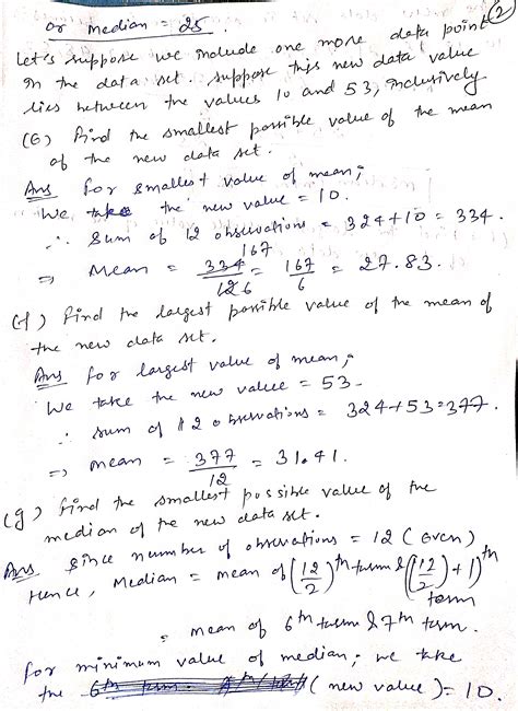 Solved Consider The Data Set Given Below Course Hero