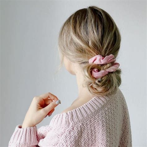 9 Scrunchie Hair Styles For Long And Short Hair Avvni The Store