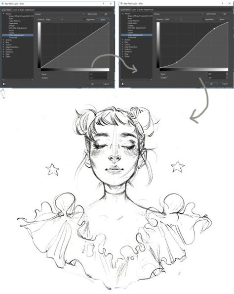 Krita Tutorial Tidy Your Sketches Krita Tutorials Learn The Basics Of The Digital Art