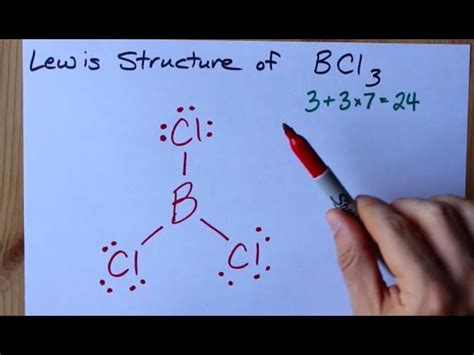 Bcl Lewis Structure For The Bcl 3 Lewis Structure There Are A Total Of 24 Valence Electrons