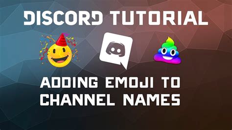 How To Add Emojis To Discord Channel Names