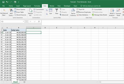 Using Excel Forecast Tool To Predict Future Sales Revenue UrBizEdge Limited