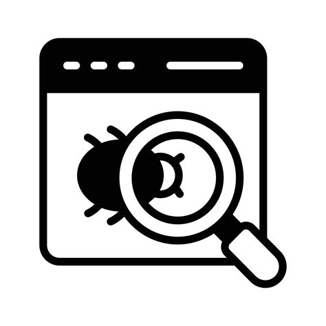 website programming bug finding developer with magnifier security