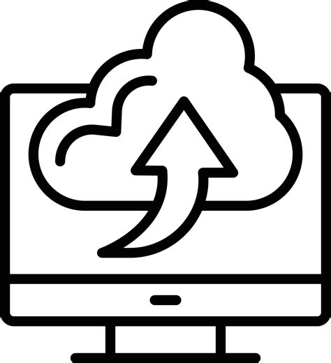 Cloud Computing Line Icon 10918524 Vector Art At Vecteezy