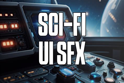 Sci Fi Ui Sound Effects Hove Audio Audio Sound Fx Unity Asset Store