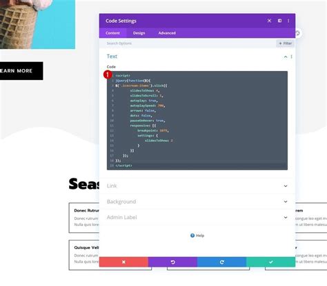 How To Create An Automatic Carousel With Divi Slick Js Ask The Egghead Inc