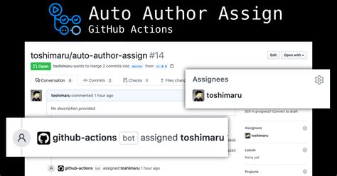 Auto Author Assign Actions GitHub Marketplace GitHub