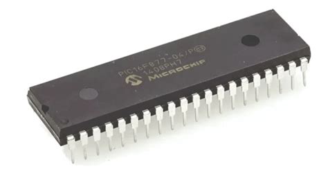Microcontrolador Pic16f877a Microchip Pic16f877a Ip 8 Bit The