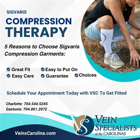 5 Reasons To Choose Sigvaris Compression Garments Vein Specialists Of The Carolinas