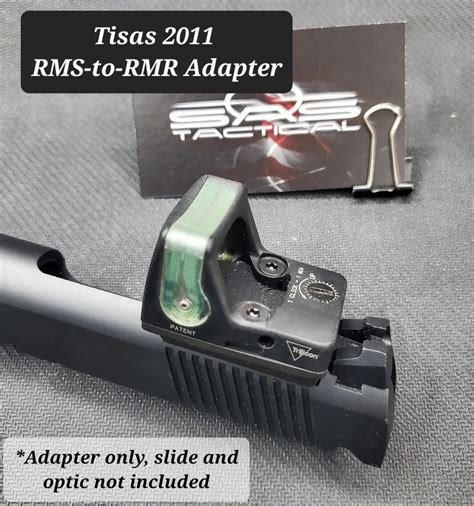 Tisas 2011 Adapter Plate Factory Rms To Rmr Adapter Sas Tactical