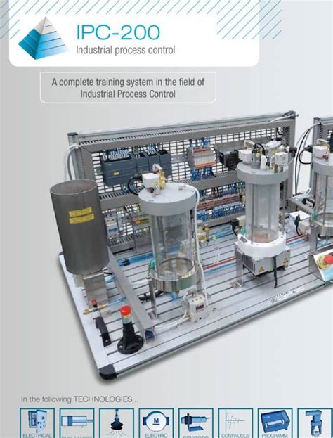 Smc Process Control Automation Trainer Ipc 200 Toolkit Technologies