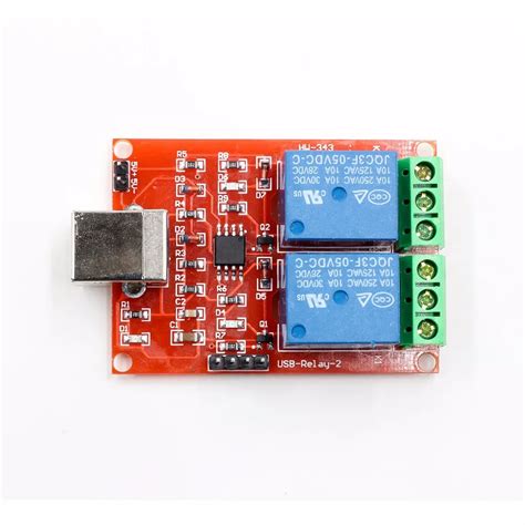 2 Channel 5v Relay Module Usb Control Switch 2 Way 5v Relay Module