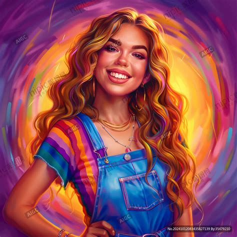 Ai创作图欧美插画 潮流插画美女人物插画 国外插画 数字肖像插画 正面人物插画 少女海报插画 夸张人物插画 夸张风人物插画 老外插画 美女潮流插画 插画 时尚潮流人物原创插画 欧美风人物 数字