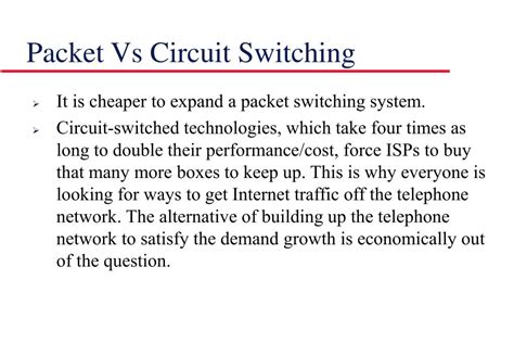Ppt Packet Switching Vs Circuit Switching Powerpoint Presentation Free Download Id 832493