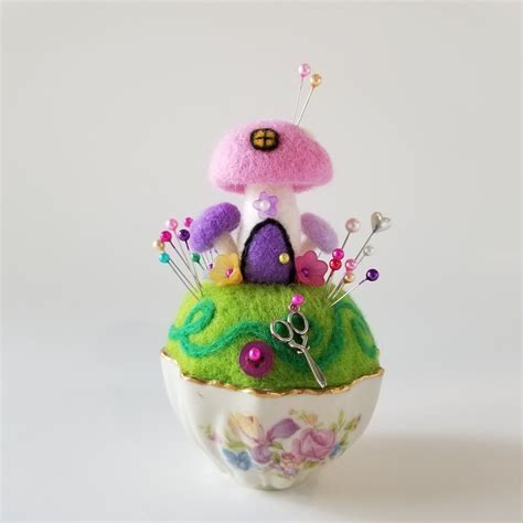 Needle Pin Cushion Etsy