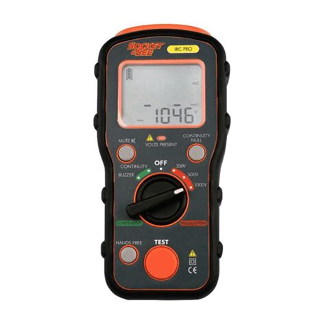 Socket And See Sft Pro Kit Calibrated Rcd Pro Rcd Tester Irc Pro Insulation Tester Pdl Pro