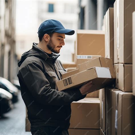 A Realtime Notification System Updating Customers On Delivery Status Premium Ai Generated Image