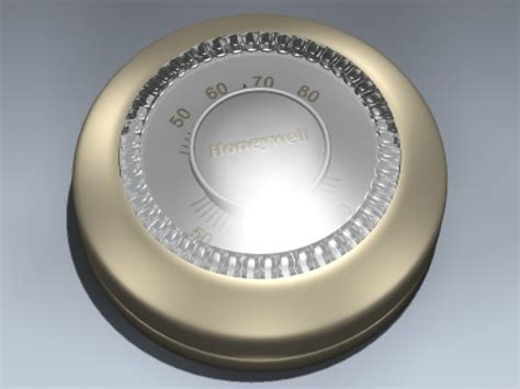 Thermostat Analog 3d Model By Mesh Factory