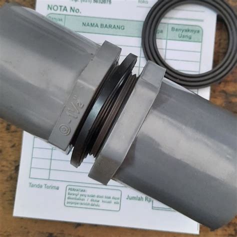 Jual Karet Seal 1 1 2 Inci 1 1 2 Untuk Hidroponik Sekat Pipa Sekat Keran Karet Pipa 11 2 Karet