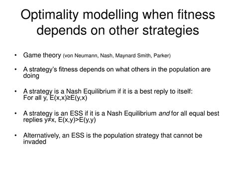 Ppt Optimality Powerpoint Presentation Free Download Id1709383