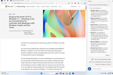 Microsoft débute les tests de Windows Copilot Ygal Tech