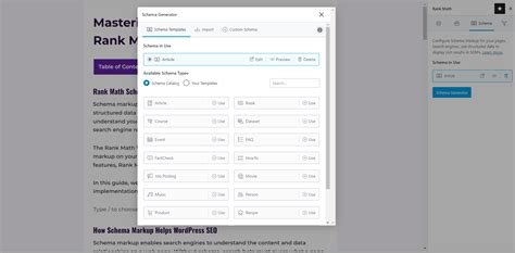 Master Wordpress Seo Rank Math Schema Markup Guide 7 Keys