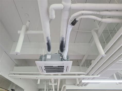 성남 통합 사옥 사무실 Fcu 천장형 에어컨 설치 사례 Fcu 수냉식 천장형 에어컨 냉·난방기 시스템 에어컨 전문 주아이티글로벌 시공 사례