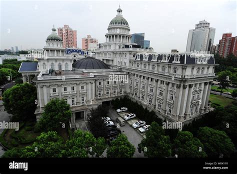 File View Of The Courthouse Of Shanghai Minhang District A Replica