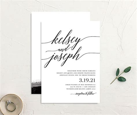 การ์ดแต่งงานมินิมอล 25 แบบที่ใครหลายๆ คนต้องมนต์กับความเรียบง่าย สุดชิค