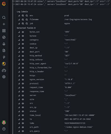 Explore Add Ad Hoc Filter Of Parsed Fields To Log Details · Issue 14480 · Grafanagrafana · Github