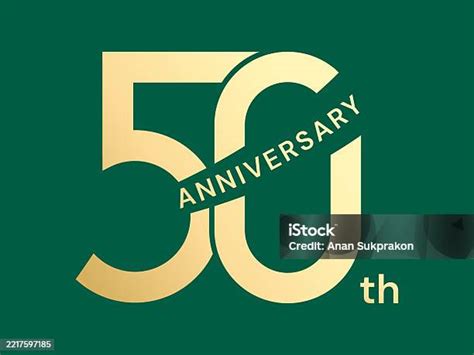 50 주년 기념 럭셔리 골드 축하 행사 숫자 벡터 디자인 개념에 겹치는 문자 1위에 대한 스톡 벡터 아트 및 기타 이미지 1위 50 50주년 Istock