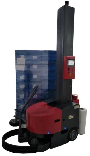 Stretch Wrap Robot Wrapper Robotic Pallet Wrapping Machine Packing