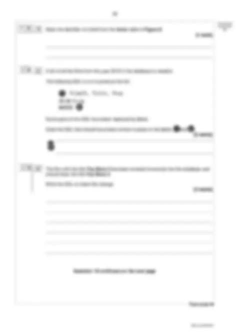 2024 Aqa Gcse Computer Science 8525 2 Paper 2 Computing Concepts Verified Question Paper Exams