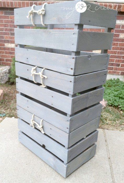 Stackable Pallet Crates