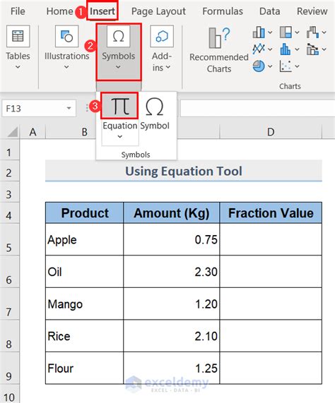 Write Display And Convert Fraction In Excel 7 Methods Exceldemy