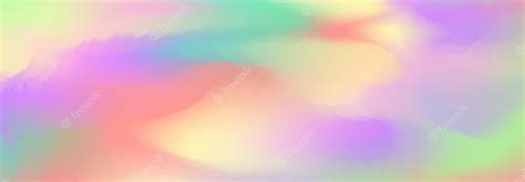 패턴 및 배경에 대한 수평 추상 파스텔 홀로그램 텍스처 디자인 프리미엄 벡터