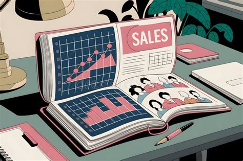 Sales Team Performance Increasing Shown In Charts And Graphs Stock