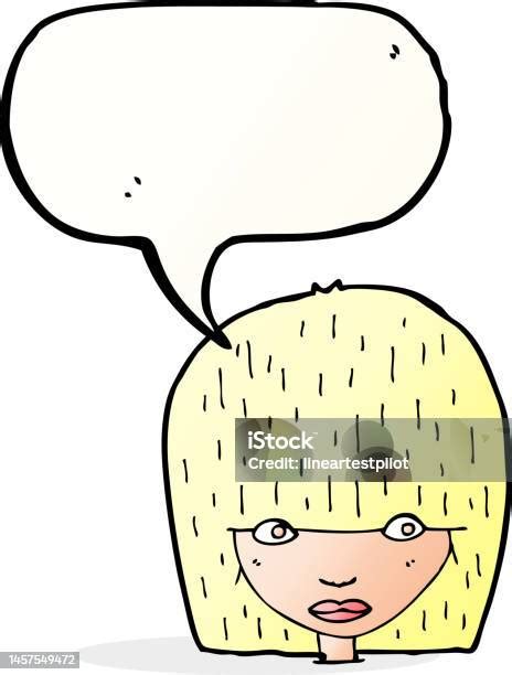 말풍선이 있는 여성 얼굴 응시하기 말풍선을 그라데이션에 대한 스톡 벡터 아트 및 기타 이미지 그라데이션 낙서 드로잉 단순함 Istock