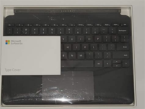 New Microsoft Surface Go Cover Black Keyboard Model 1840 Kcm 00001 Sealed Ebay
