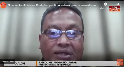 Gua Gua Kecil Di Dasar Kuala Lumpur Tidak Seteruk Gambaran Media Sosial Presiden Igm