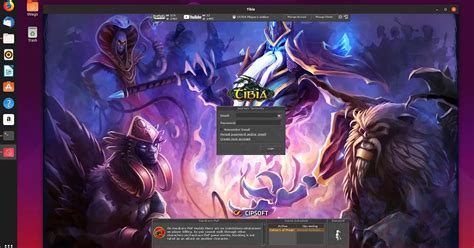 Tibia rodando no Ubuntu solução