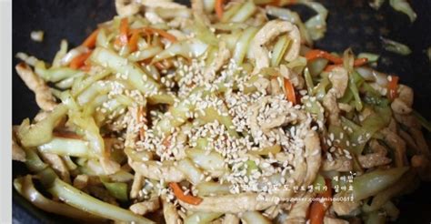 양배추 돼지고기 볶음