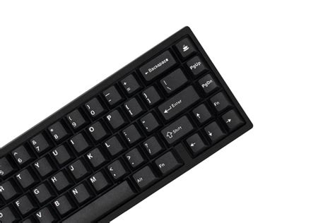 Vmk White On Black 171 Key Cherry Profile Double Shot Pbt Keycap Set