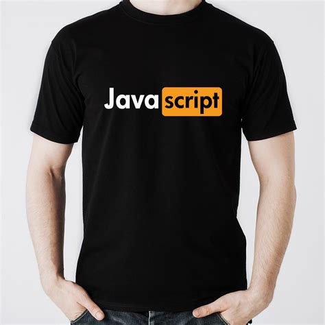 Programátorské Tričko Java Script Tişört