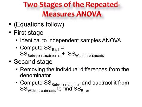 Repeated Measures Anova Pptx