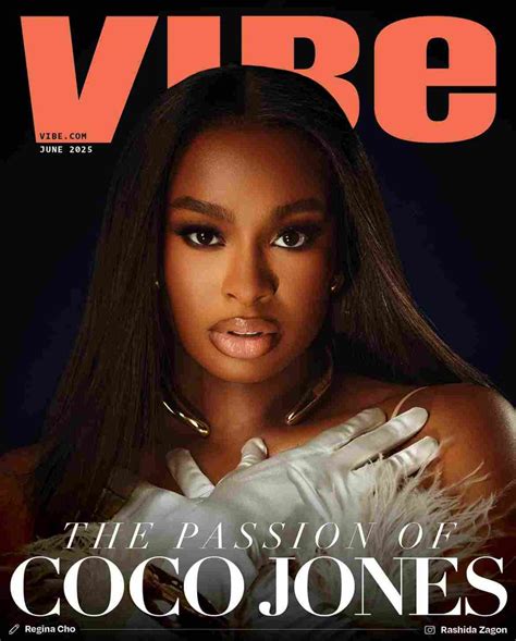 Coco Jones Covers Vibe Magazine In The Passion Of Coco Jones Feature By