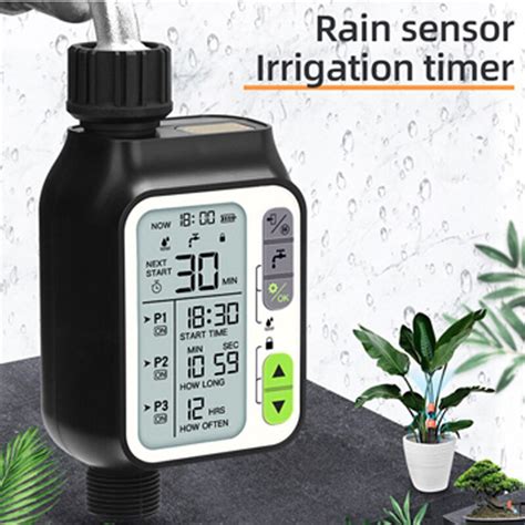 Badu Bg Интелигентен градинарски таймер поливач цифров напоителен таймер сензор за дъжд