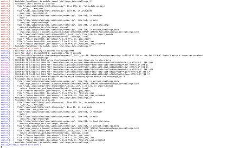 Error While Executing Evaluation Script · Issue 2202 · Cloud Cvevalai · Github