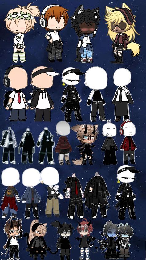 Gacha Life Boy Outfit Ideas